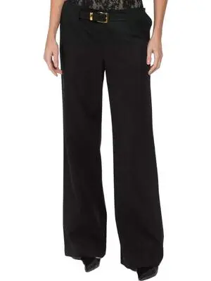 Brandon Maxwell Belted Trousers - Black