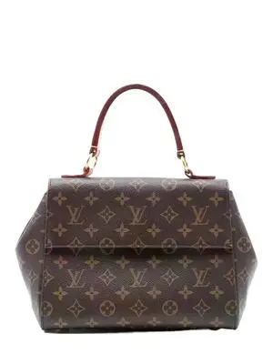 LOUIS VUITTON Monogram Cluny Bb Satchel - Brown