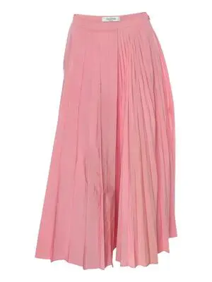 Valentino Garavani Pleated Skirt - Pink