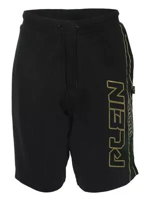 PLEIN SPORT Logo-print Shorts - Black