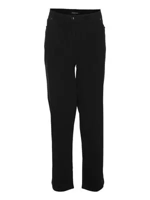 ELENA MIRO` Embellished Jeans - Black