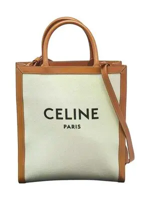 Celine 2020 Small Vertical Cabas Tote Bag - Neutrals