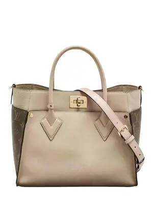 LOUIS VUITTON On My Side Mm Monogram Tote Bag - Neutrals