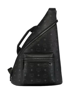 MCM Adjustable-Strap Sling Bag