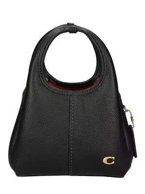 COACH Lana Leather Tote Bag - Black