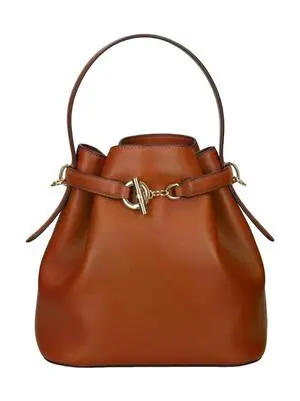 Ralph Lauren Top-handle Bucket Bag - Brown