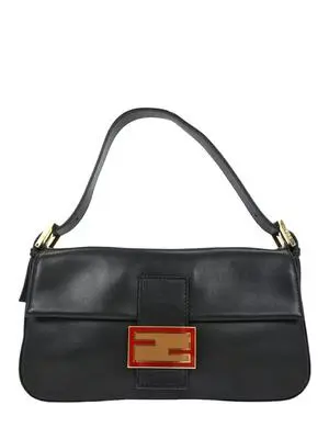 Fendi Baguette Handbag - Black