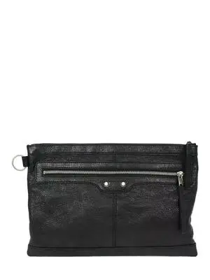 Balenciaga 2015 M Clip Clutch Bag - Black
