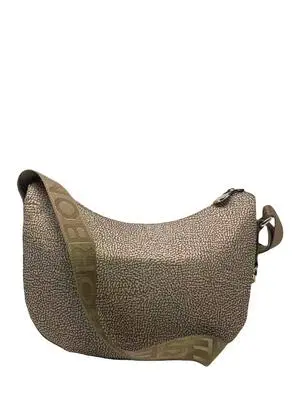 Borbonese Luna Patterned Shoulder Bag - Brown