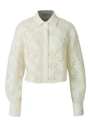 Simkhai Floral Buttoned Shirt - White
