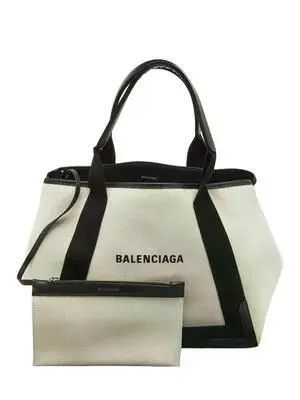 Balenciaga 2008 Medium Cabas Tote Bag - Neutrals