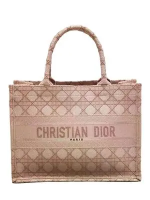 Dior Medium Canvas Tote Bag - Neutrals