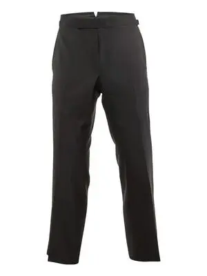 TOM FORD Tailored Wool Trousers - Black