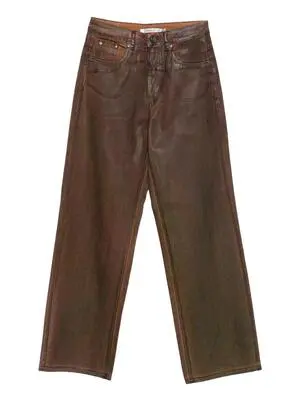 GESTUZ Gzcellie Straight-leg Jeans - Brown
