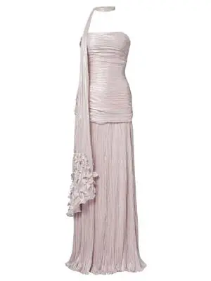 MARMAR HALIM Dayana Ruched Gown - Pink