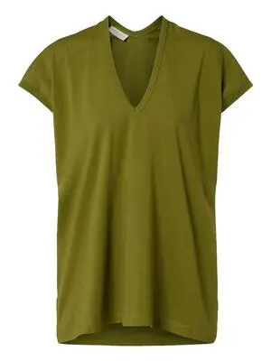 Dries Van Noten Cotton Jersey T-shirt - Green