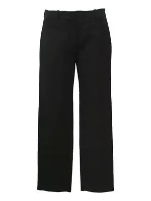 Dior High-rise Straight-leg Trousers - Black