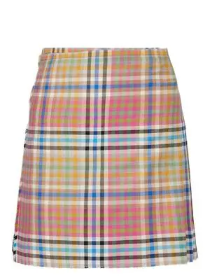 VIVIENNE WESTWOOD Tartan Virgin Wool Kilt - Multicoloured