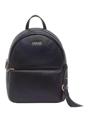 Liu Jo Logo-plaque Backpack - Black