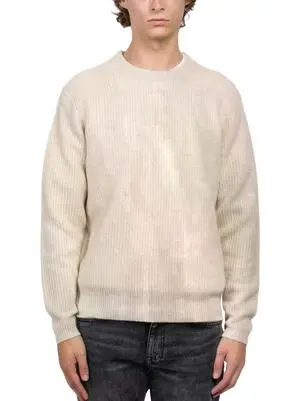 ALEX MILL Jordan Heather Ecru Sweater