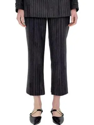 SIMKHAI Vera Pinstripe-Pattern Trousers
