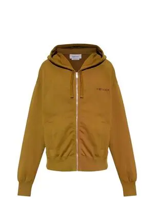 Alexander McQueen Zip-up Hooded Jacket - Brown