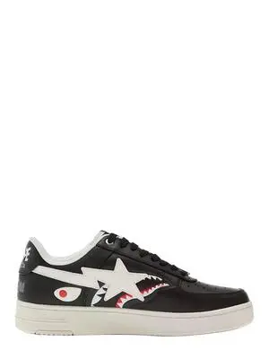 A BATHING APE Shark Sta Trainers - Black
