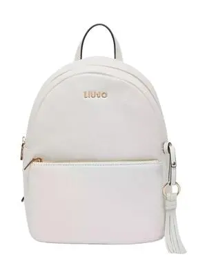 Liu Jo Logo-lettering Backpack - White