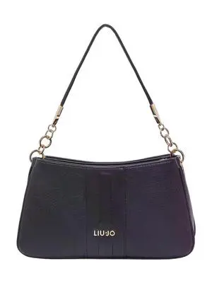 Liu Jo Logo-lettering Shoulder Bag - Black