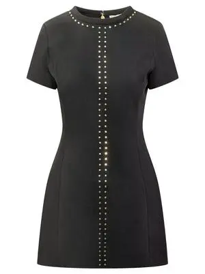 Michael Kors Stud-embellished Dress - Black