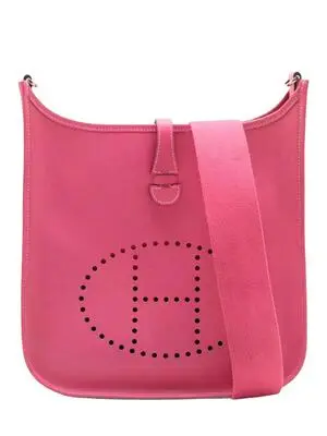 Hermès 2006 Epsom Evelyne 29 Crossbody Bag - Pink