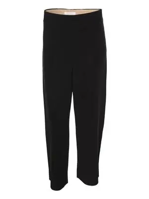 Chloé Crepe Tailored Trousers - Black