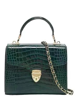 ASPINAL OF LONDON Mayfair Tote Bag - Green
