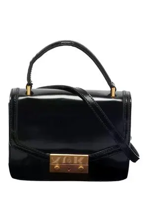 Tory Burch Juliette Patent Leather Tote Bag - Black