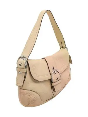 COACH VINTAGE Soho Leather Shoulder Bag - Neutrals