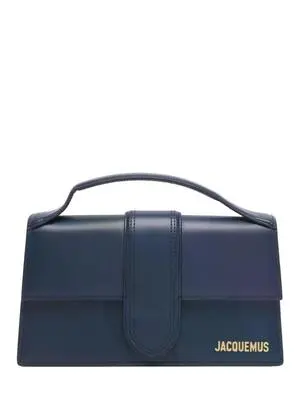 Jacquemus Le Grand Bambino Leather Tote - Blue