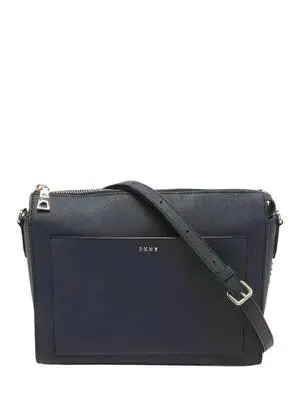 Dkny Bryant Leather Crossbody Bag - Blue