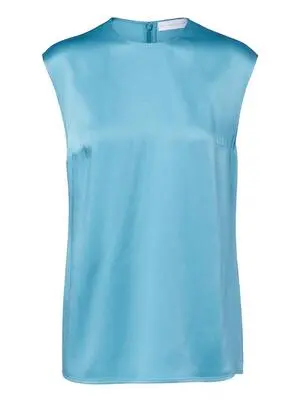 Stella McCartney Satin Top - Blue