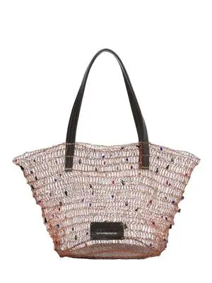 Staud Jewel Embellished Top-handle Bag - Multicoloured