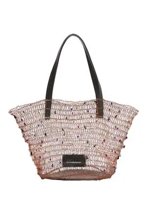 Staud Jewel Embellished Top-handle Bag - Multicoloured