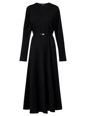Tory Burch Cotton Midi Dress - Black