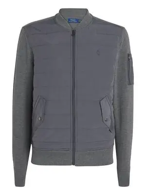 Polo Ralph Lauren Polo Pony Hybrid Bomber Jacket - Grey