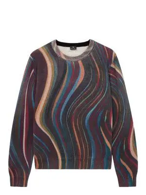Paul Smith Midnight Swirl Sweater - Black