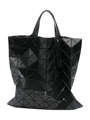 BAOBAO ISSEY MIYAKE Lucent Matte Large Tote - Black