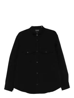 Emporio Armani Nylon Shirt - Black