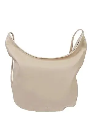 THE ROW Izzy Leather Shoulder Bag - Beige