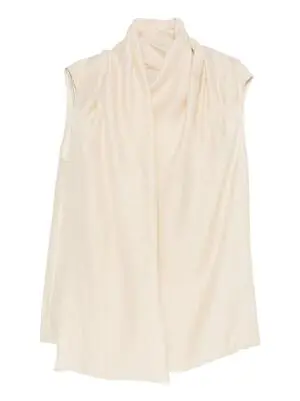 TOTEME Scarf Blouse - Beige