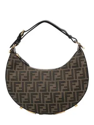 Fendi Graphy Small Hobo Bag - Brown