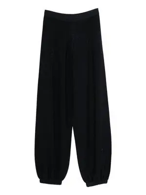 Fabiana Filippi Wool And Cotton Trousers - Blue