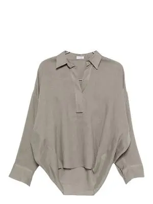 Brunello Cucinelli Linen Shirt - Green